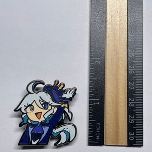 Genshin Impact Furina Enamel Pin - Etsy