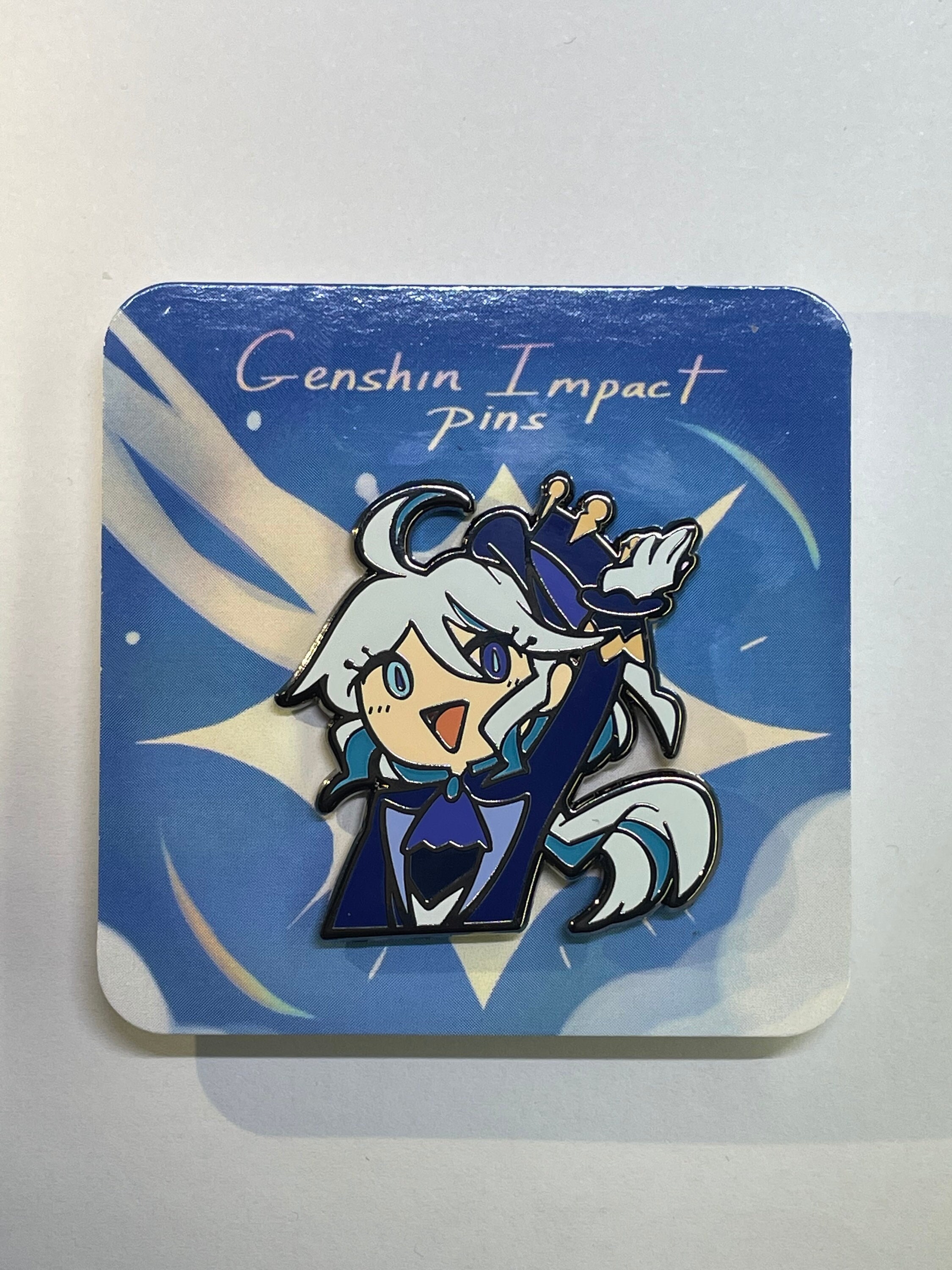 Genshin Impact Furina Enamel Pin - Etsy
