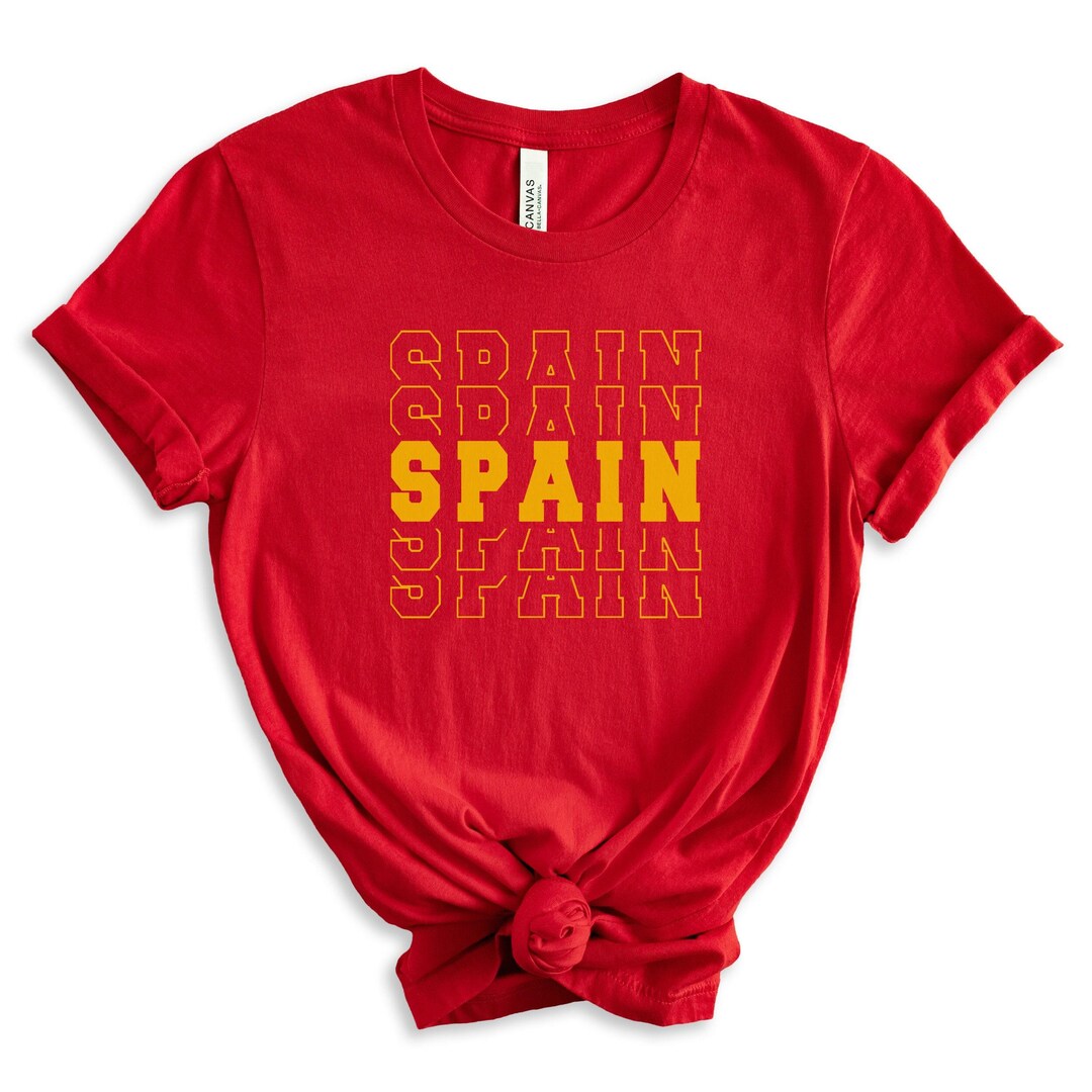 Spain Flag Shirt: Spanish Pride Travel Tee - Etsy