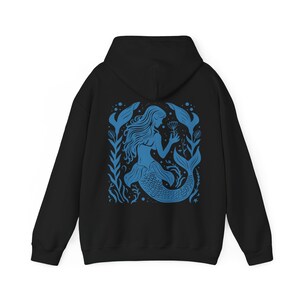 Mermaidcore Hoodie Mermaidcore Clothing Ocean Inspired Style Sirencore ...