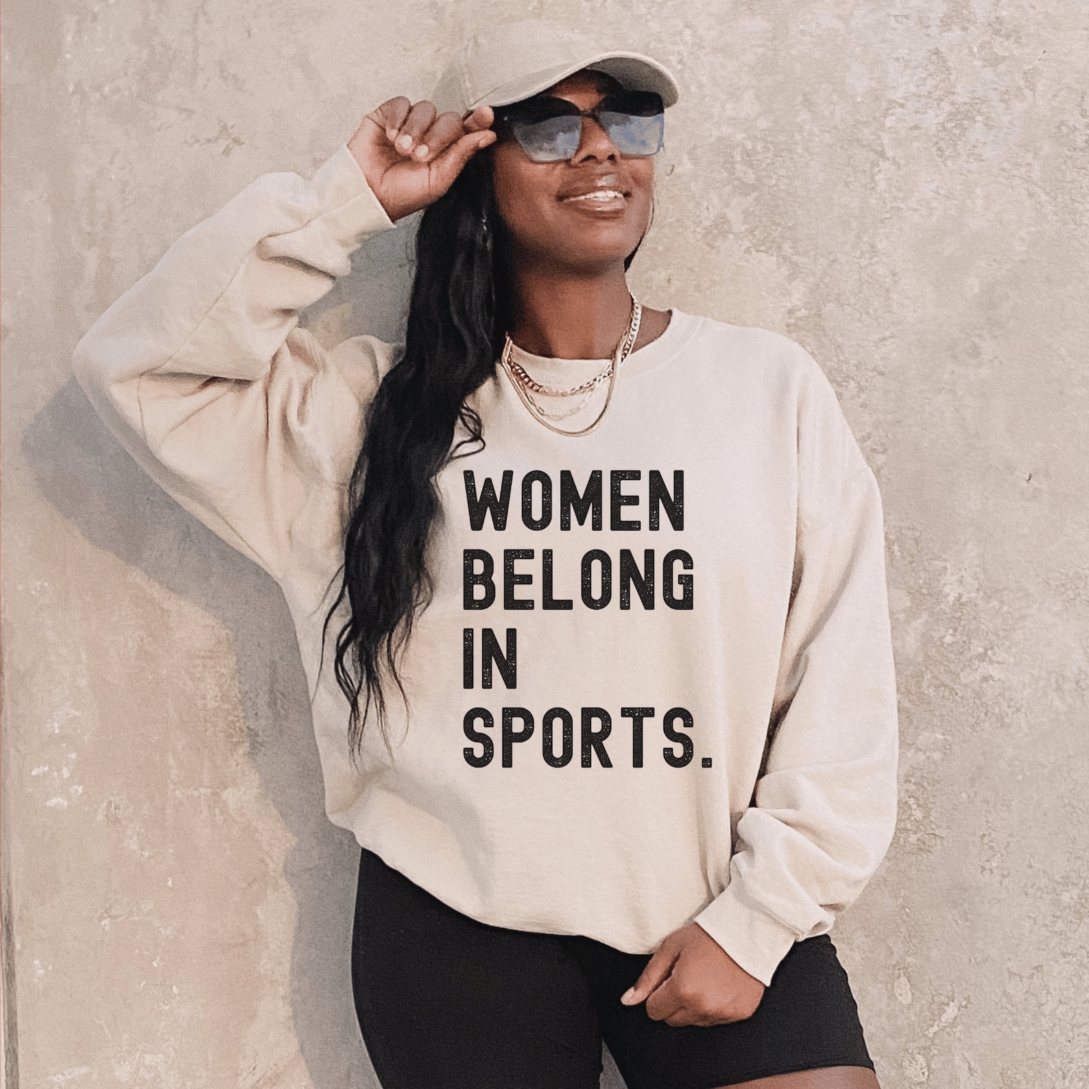 Athlete Gifts, Women Sports Sweatshirts, Women Belong in Sports ...