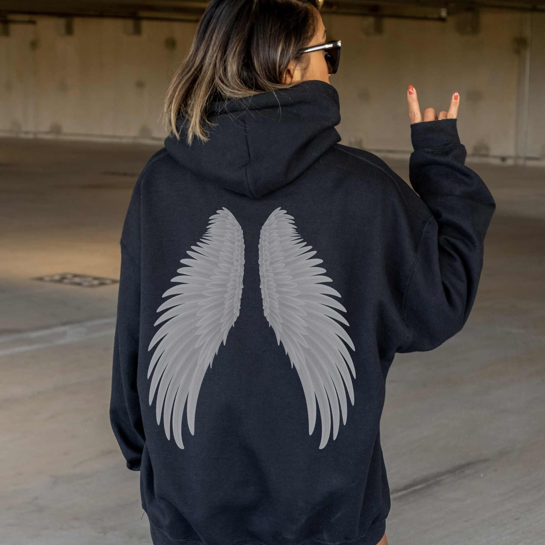 Angelcore Clothes Angel Hoodie Fairy Core Fairy Grunge Hoodie Goth ...
