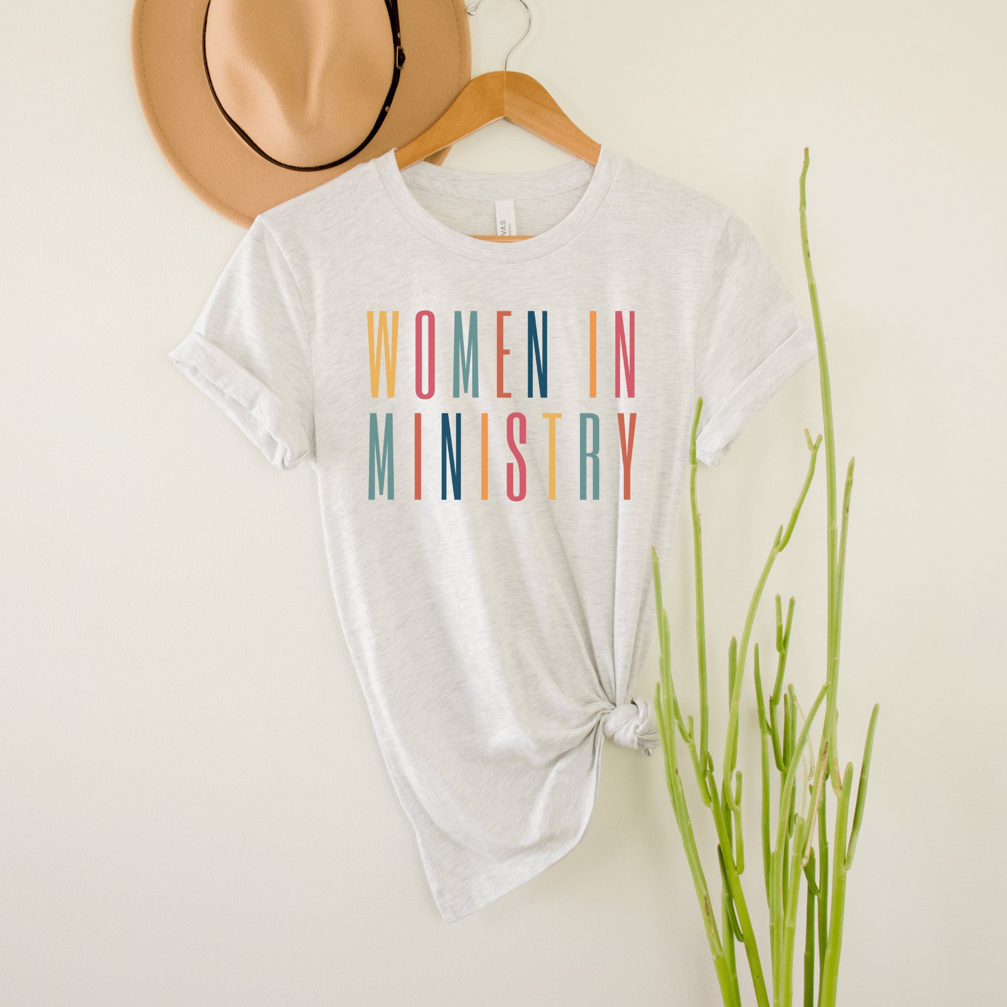 Women in Ministry T-shirt, Women of Faith Shirt, Women of the Word ...
