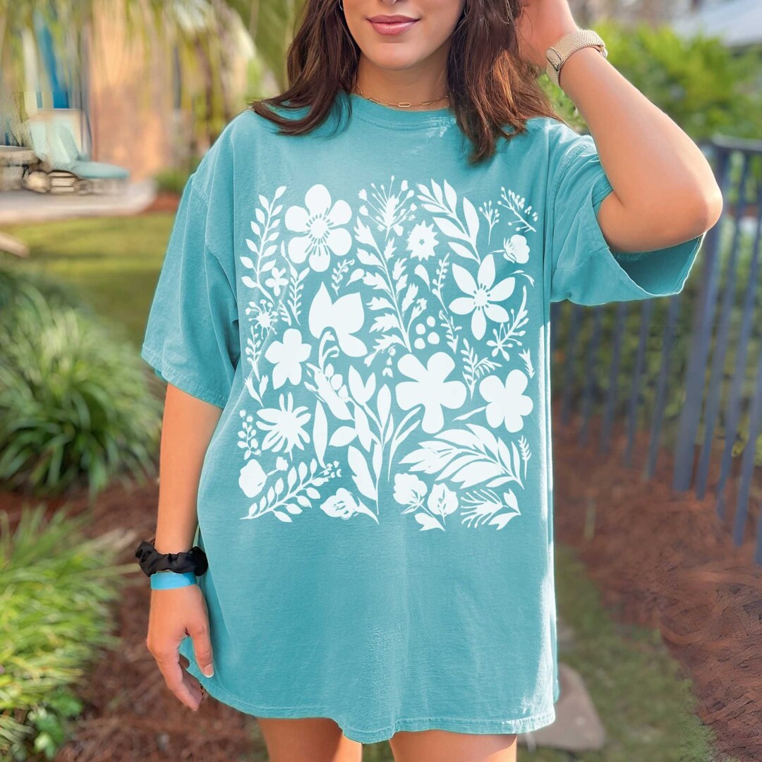 Beachy Shirt Mermaidcore Clothing Comfort Colors Oversized Shirt Preppy ...