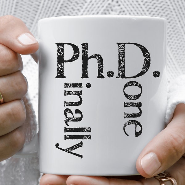 Phd Student Mug - Etsy