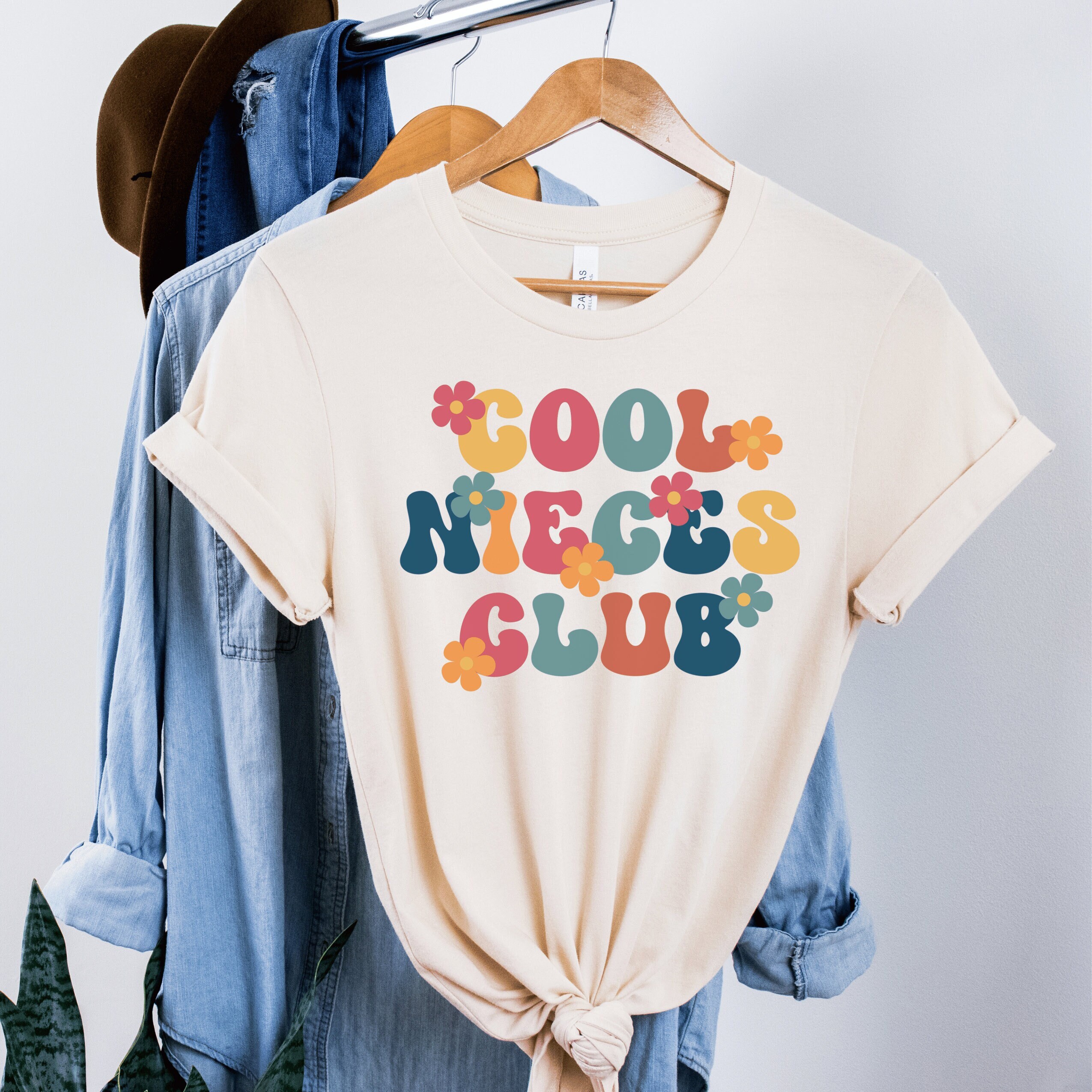 Cool Nieces Club Tshirt Niece Gift Best Niece Ever Favorite - Etsy
