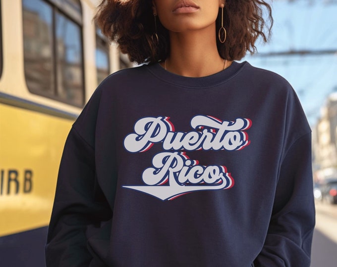 Puerto Rico Sweatshirt, Puerto Rico Shirt, Puerto Rico Crewneck, Puerto ...