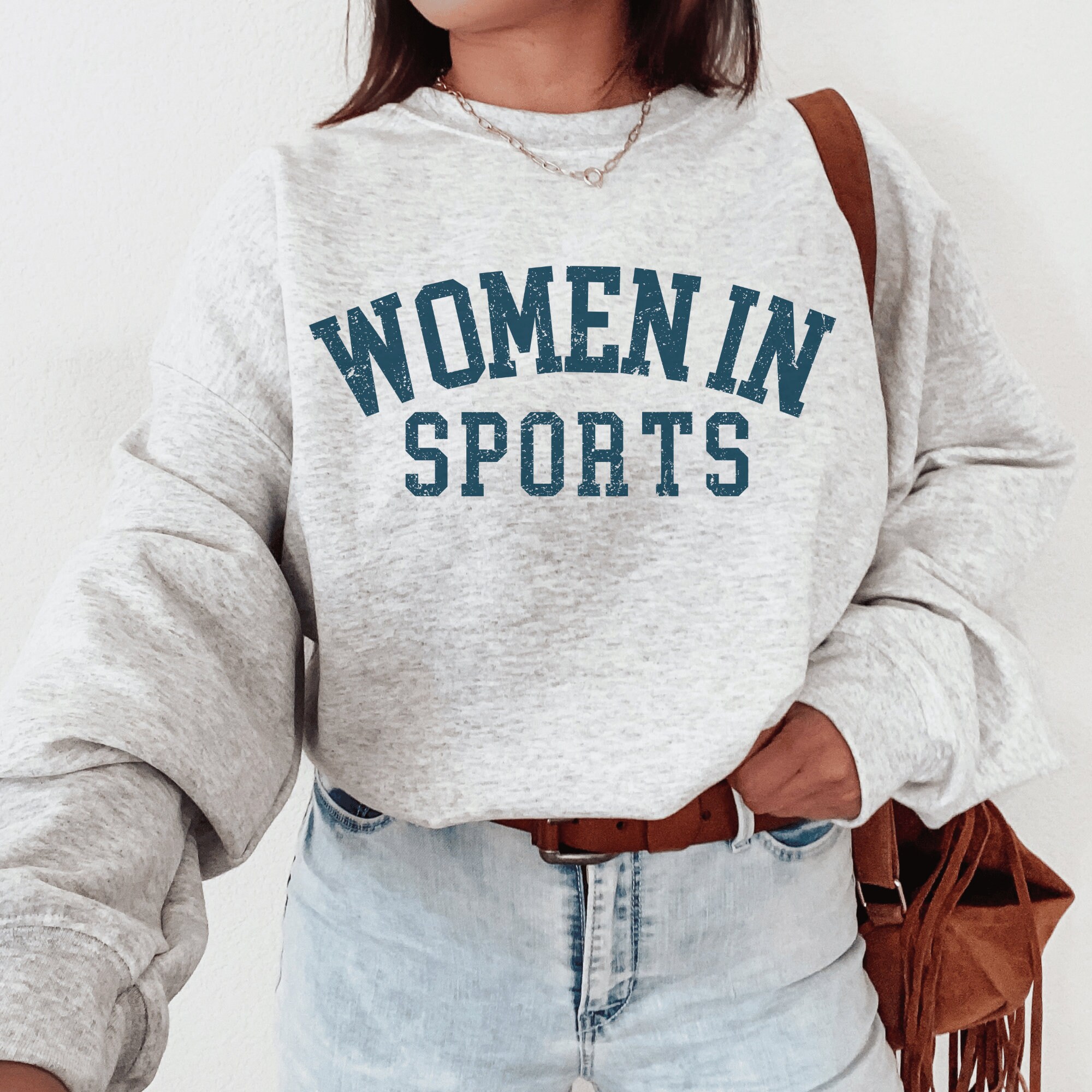 Women in Sports Sweatshirt Support Women in Sports Female - Etsy
