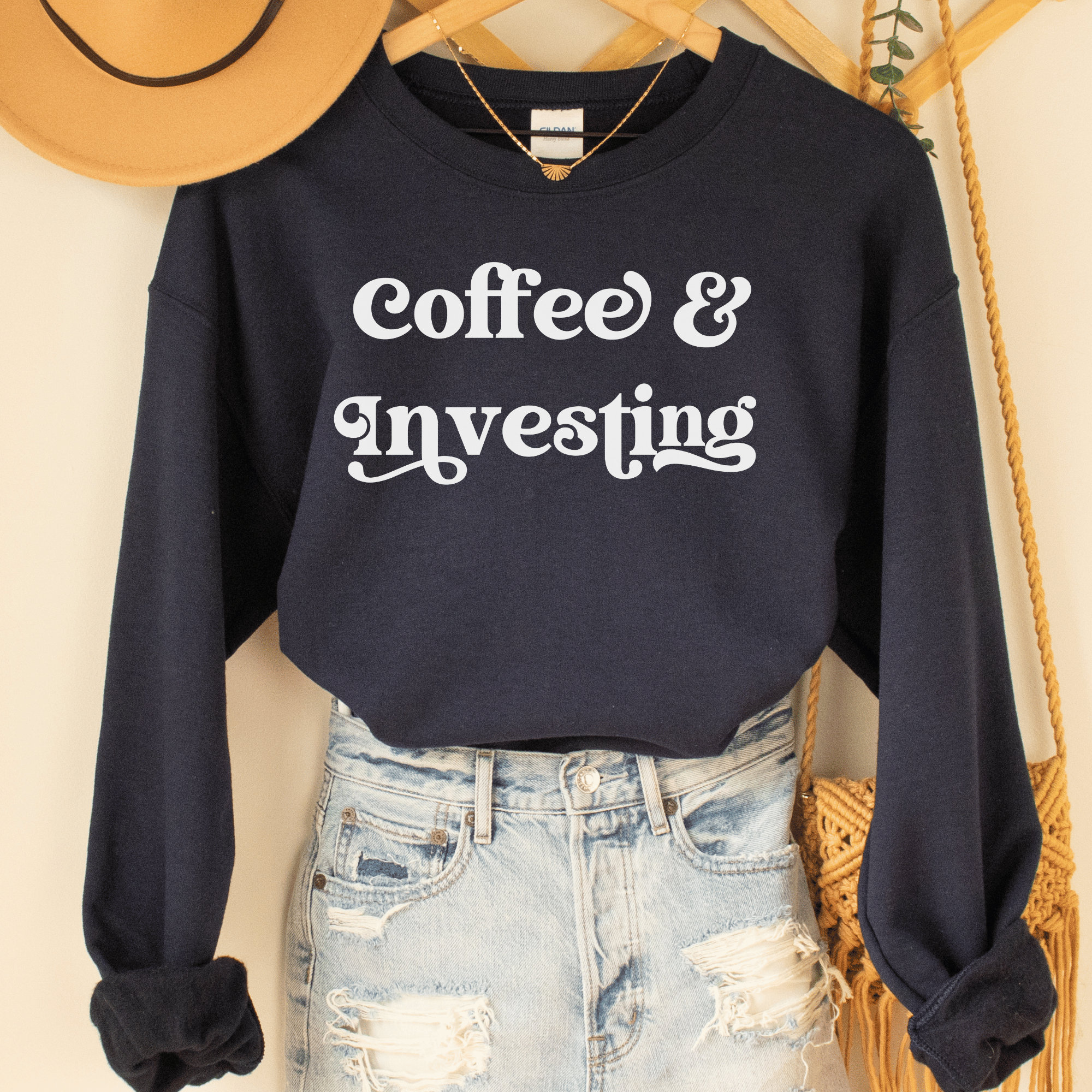 Funny Investing Sweatshirt, Financial Advisor Gift, Finance Gift, Real ...