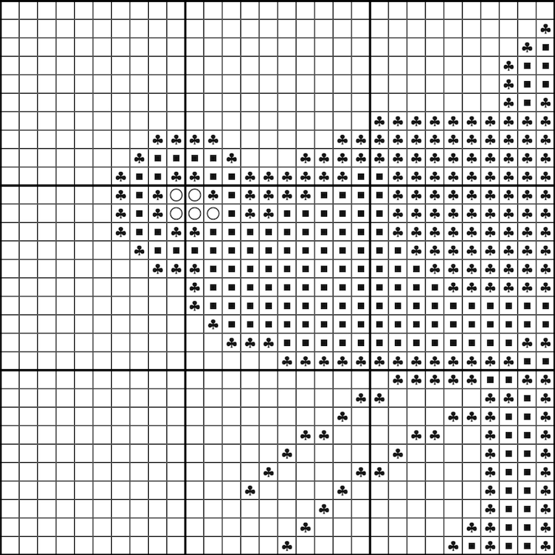 Cross Stitch PDF Pattern Pink Panther - Etsy
