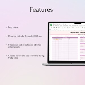 Events Planner Google Sheets Template Event Planning to Do - Etsy