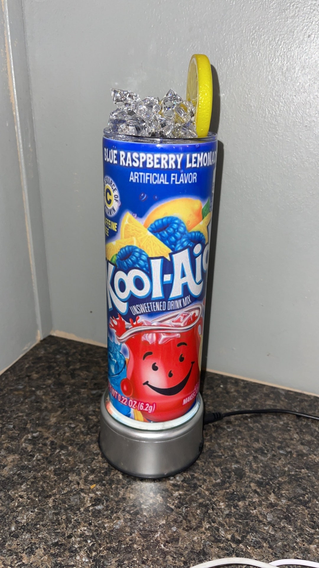 KOOL-AID Tumbler, Summer Tumbler 20 Oz W/ 3D Lid Topper, Tumbler With ...