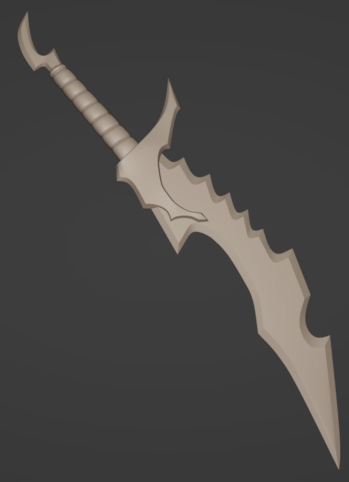Knight Killer Dagger Solo Leveling - Fanmade - Etsy