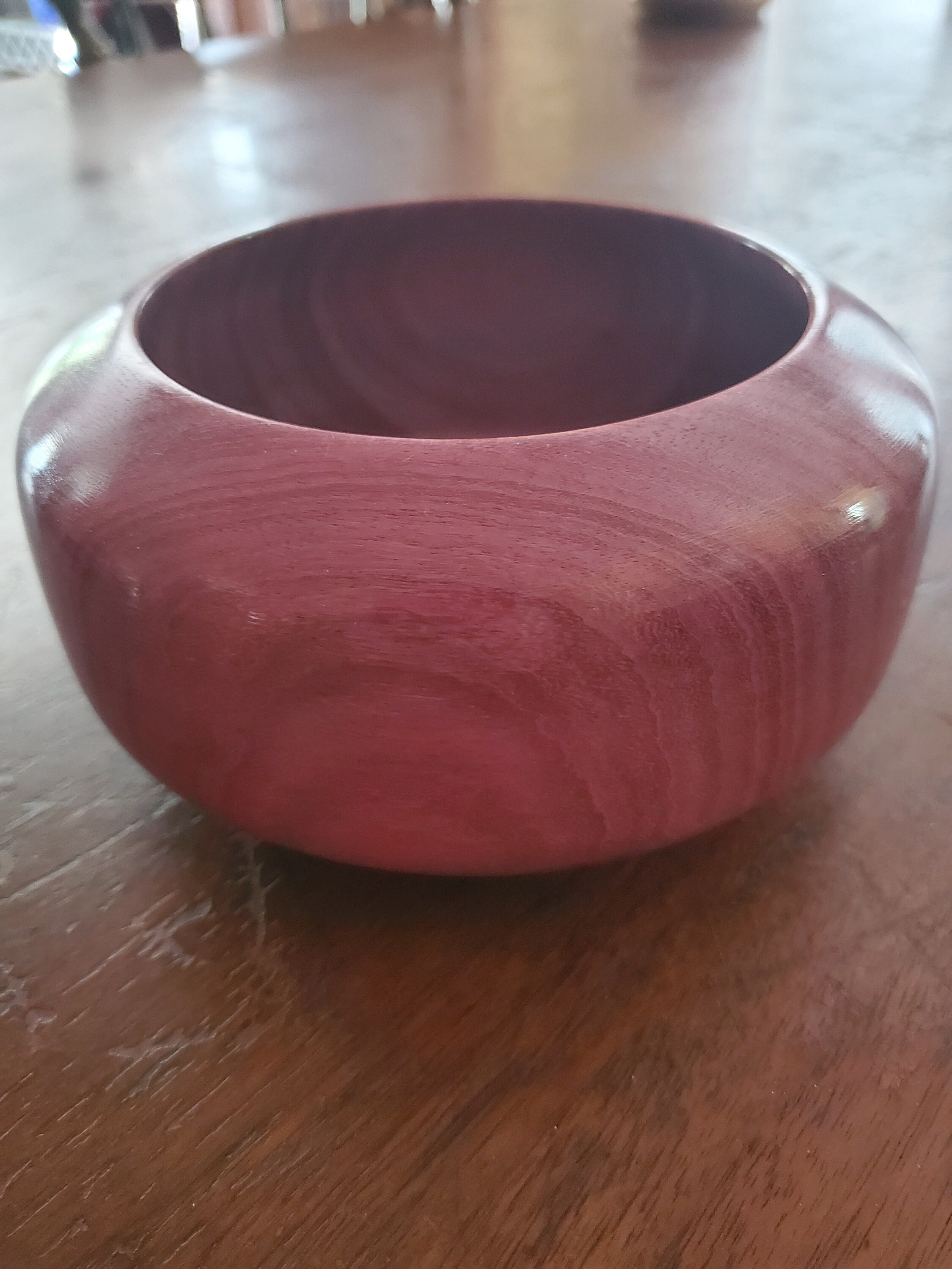 Handmade Turned Cherry Wood Bowl - Etsy