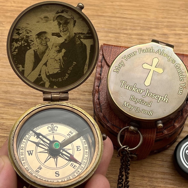Personalized Compass - Etsy