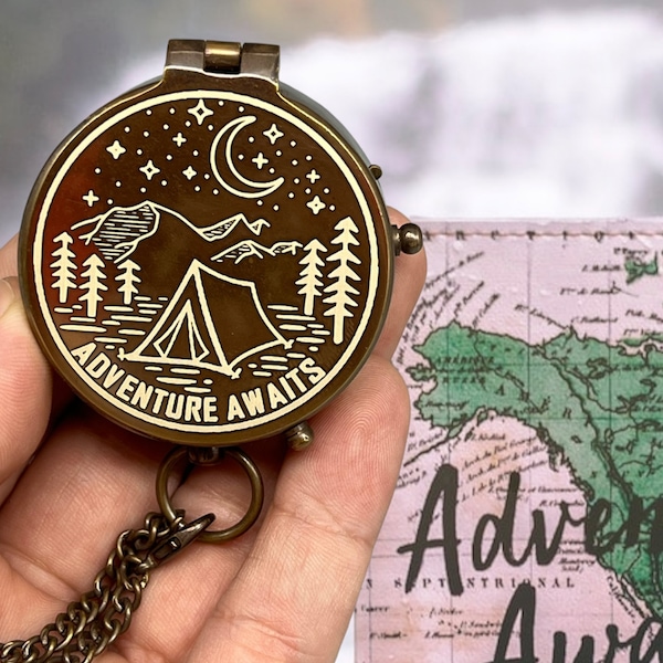 Personalized Compass - Etsy