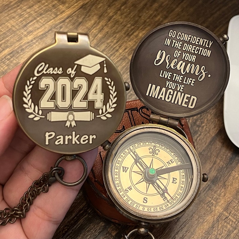 Personalized Compass - Etsy