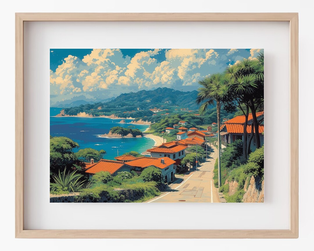 Coastal Summer Day Printable Wall Art | Printable Wall Art | Digital ...