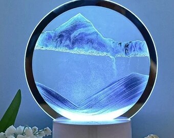 3d Quicksand Lamp - Etsy