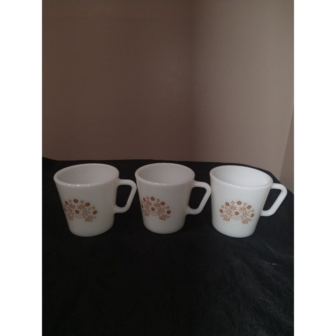 3 Pyrex Corning Summer Impressions Coffee Mug Free Shipping - Etsy