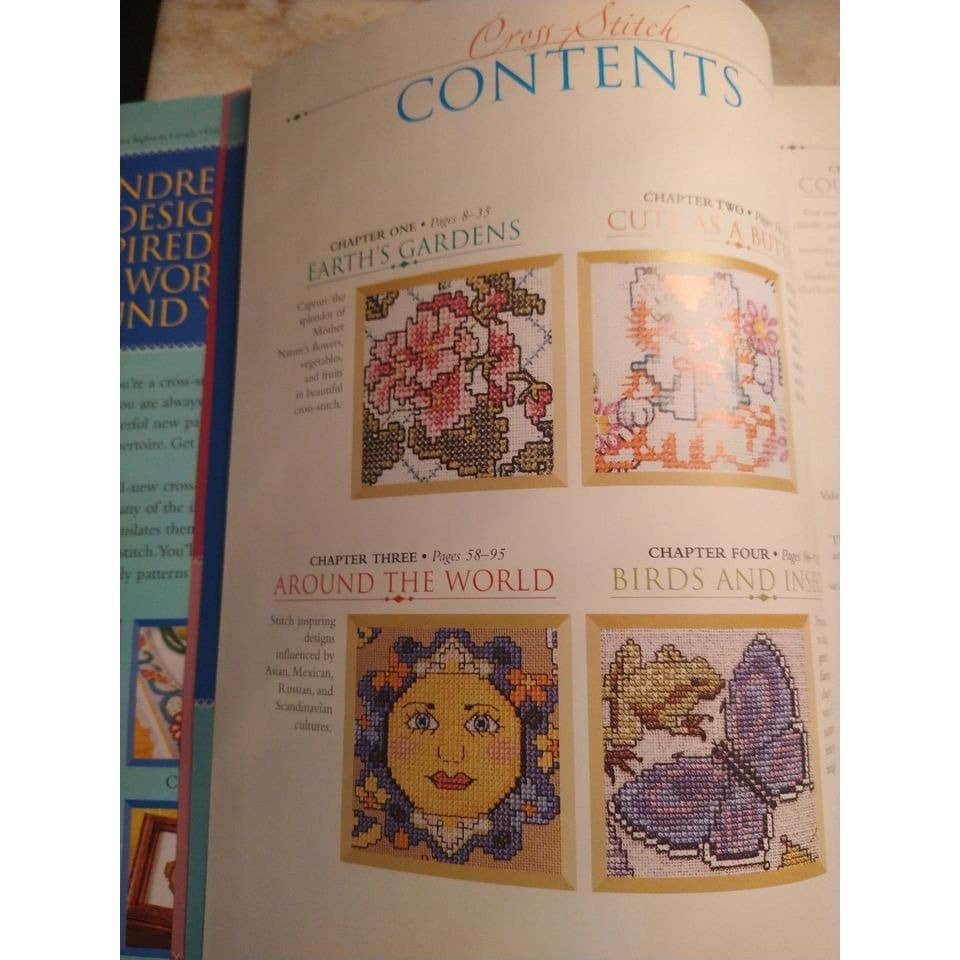 Beautiful Cross-stitch: Designs and Projects Inspired by the World ...