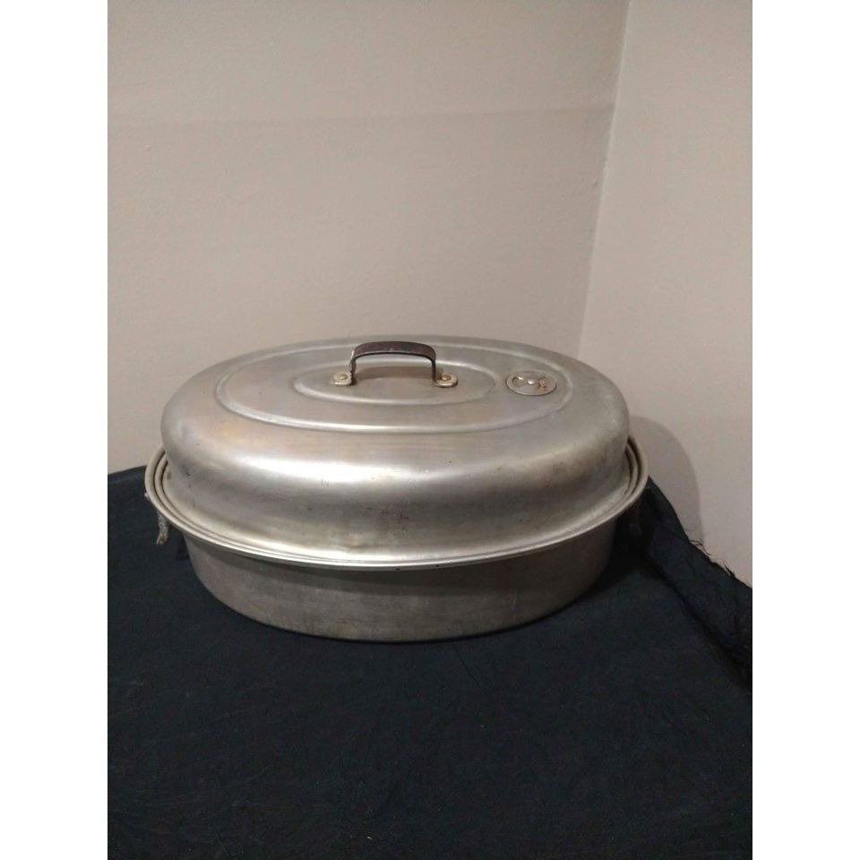 Mirro the Finest Aluminum 877m Vintage Aluminum Roaster Pan With ...