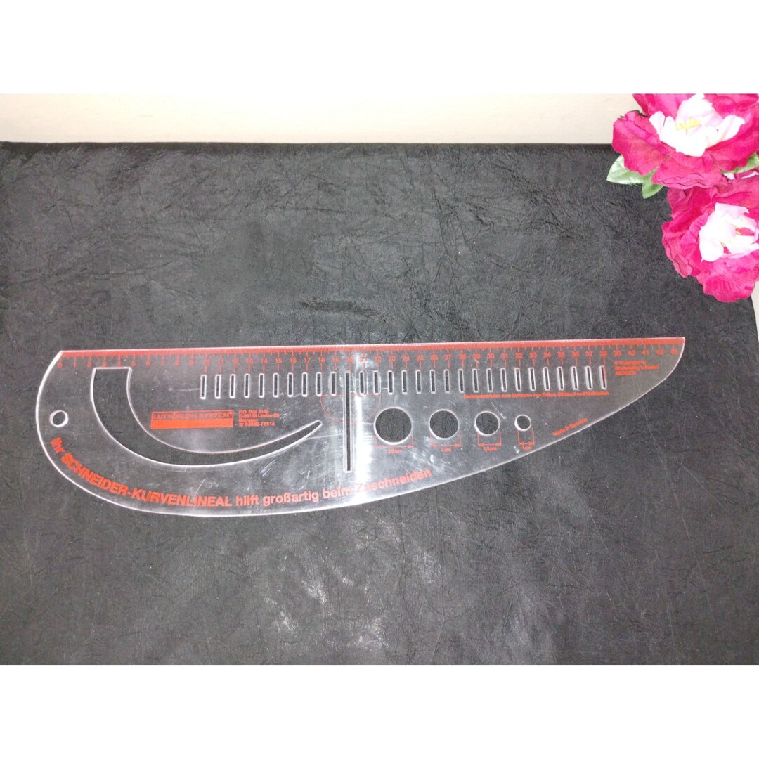 Lutterloh Sewing System Designer Curve Dressmaker Ruler for Sewing ...