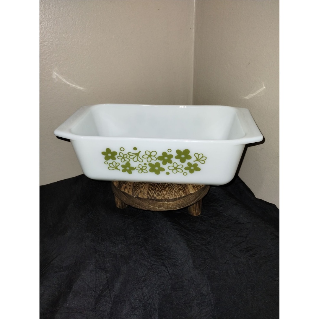 PYREX Spring Blossom / Crazy Daisy Loaf Pan 813... 8.5 X 4.5 - Etsy
