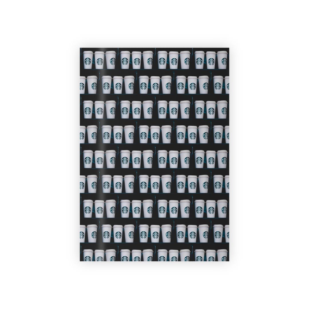 Starbucks Coffee Gift Wrapping Paper Roll, Fun for Coffee Lovers ...