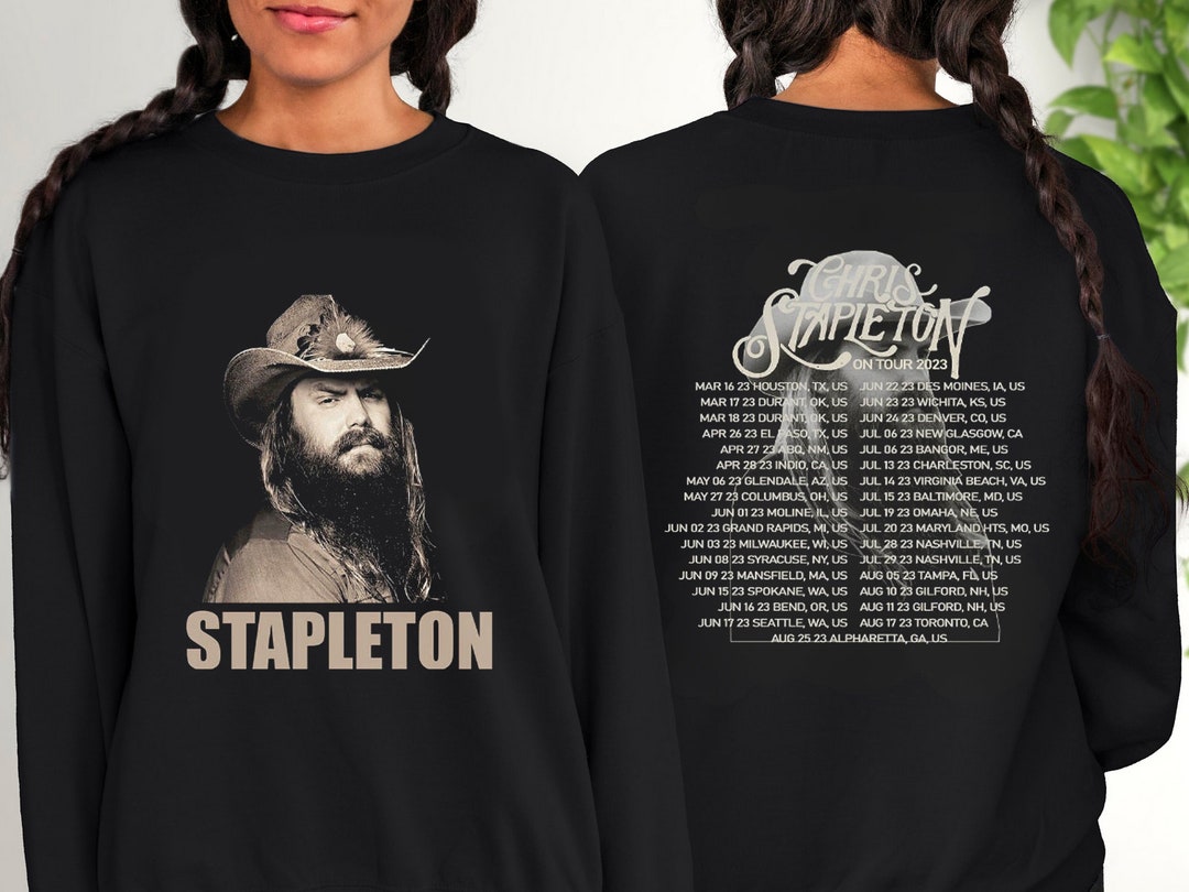 Chris Stapleton T-shirt Chris Stapleton Tour Sweatshirt - Etsy