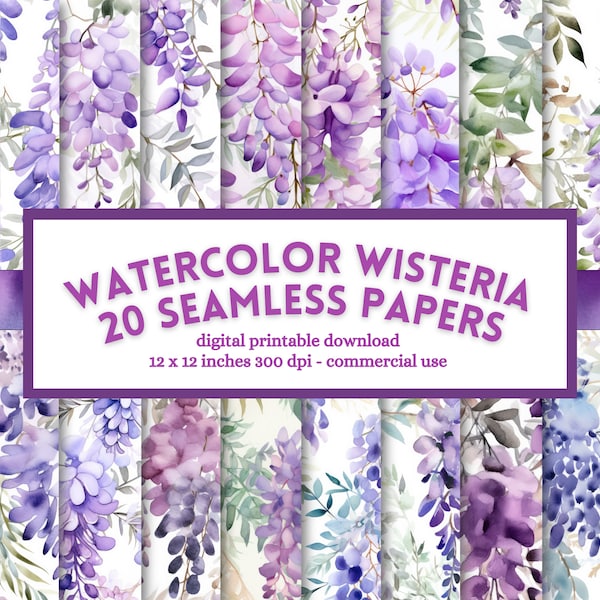 Paper Wisteria - Etsy