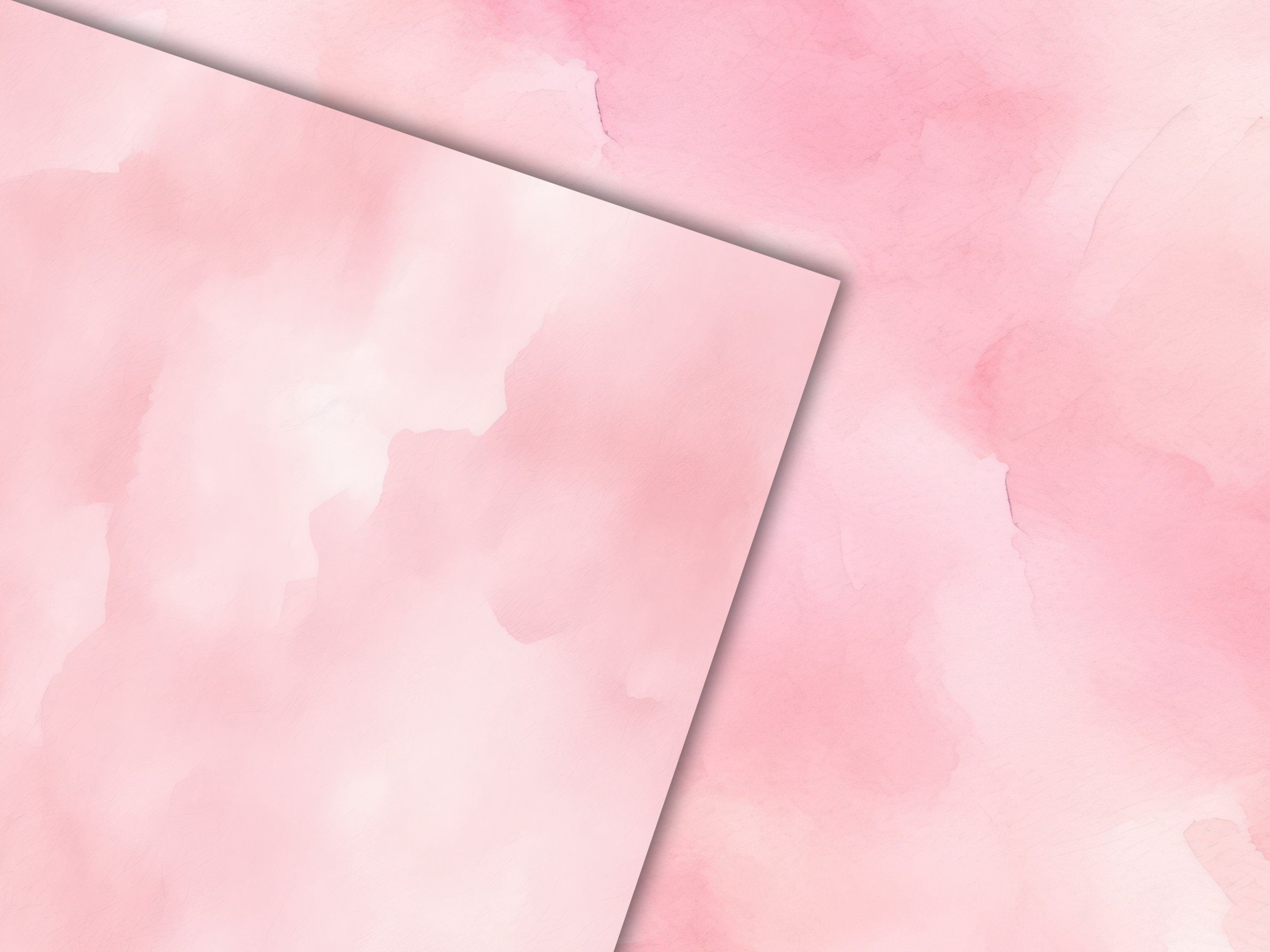 Blush Pink Watercolor Digital Paper Texture Painting - Etsy