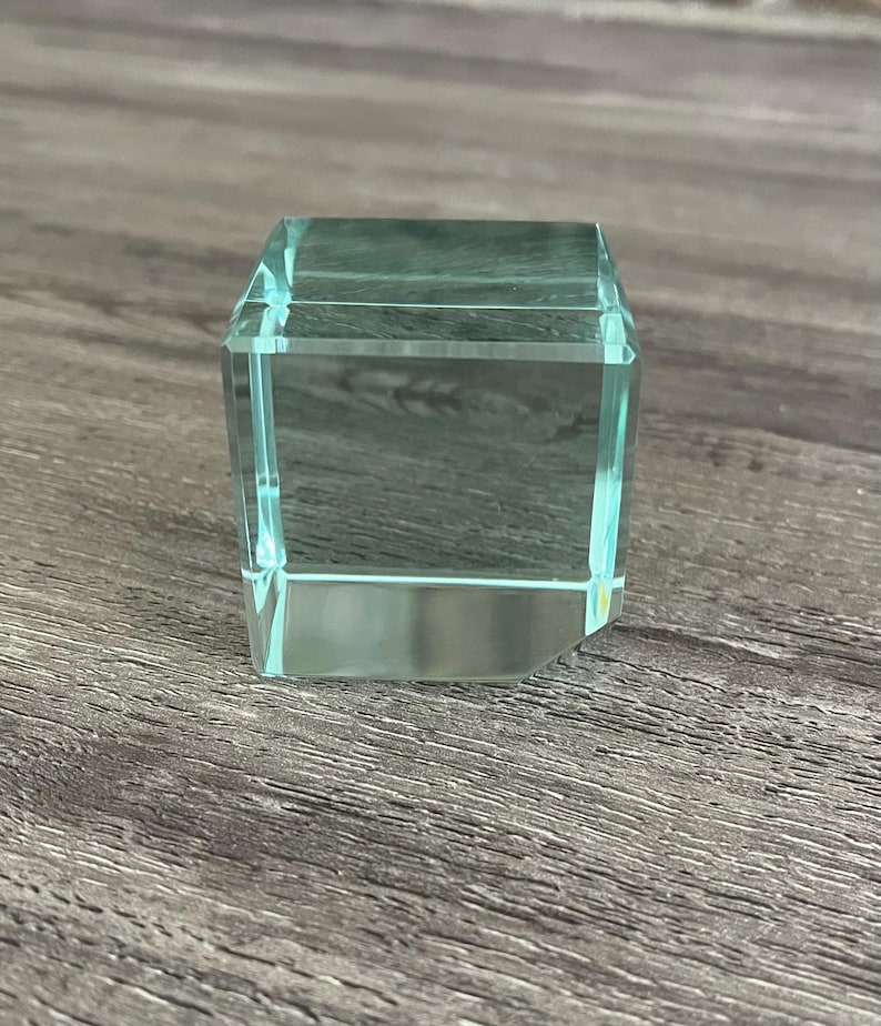 RARE Aqua Green Obsidian Cube, Volcanic Glass From Mexico 11.2oz - Etsy