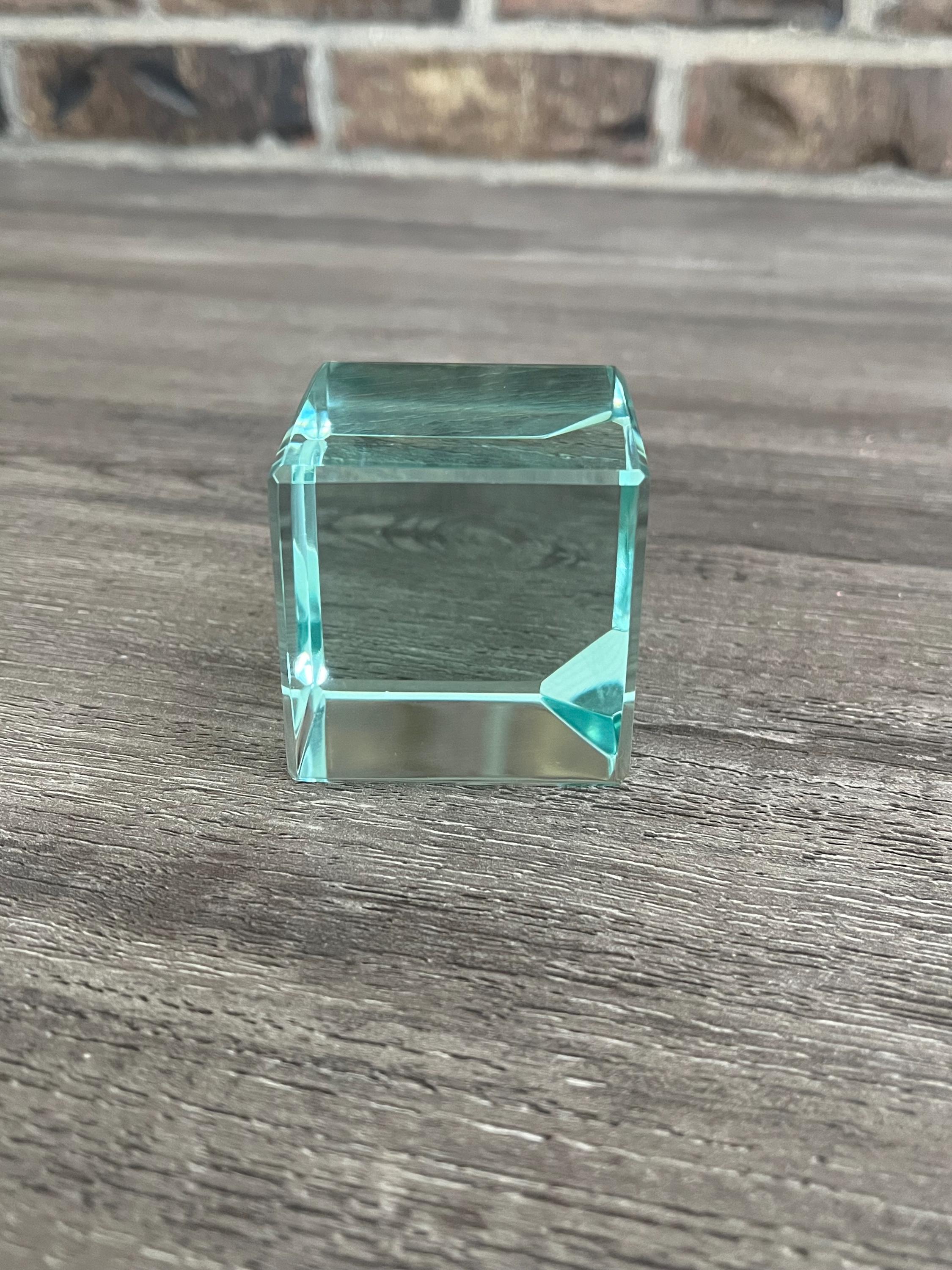 RARE Aqua Green Obsidian Cube, Volcanic Glass From Mexico 11.2oz - Etsy