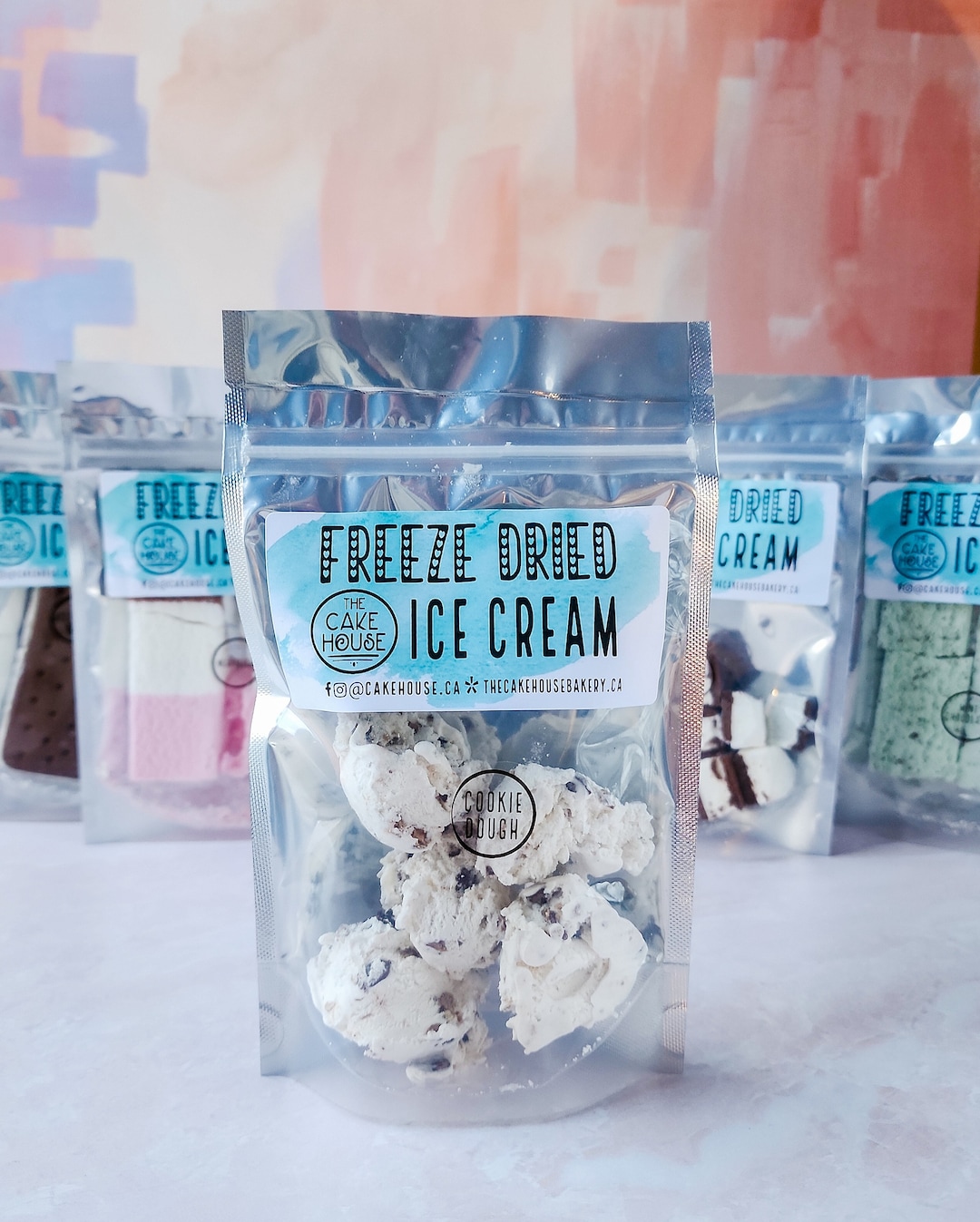 Freeze Dried Cookie Dough Ice Cream - Etsy