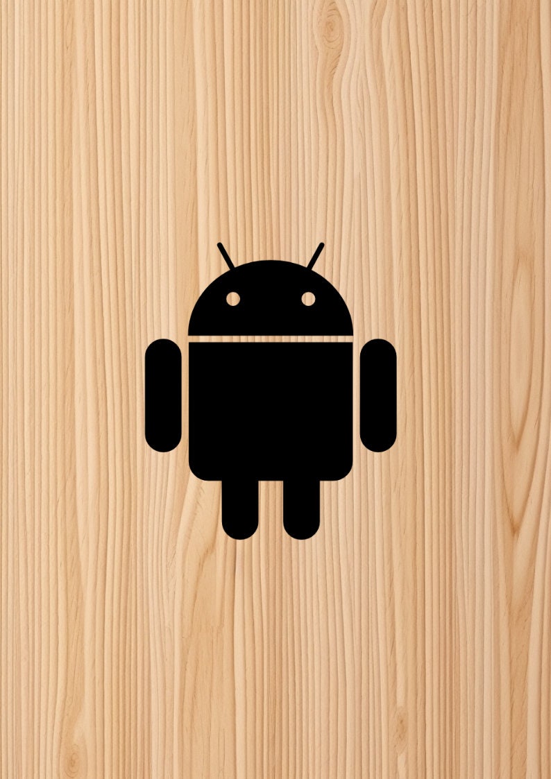 DIY Android Logo Stencil Digital Download for 3D Printing - Etsy