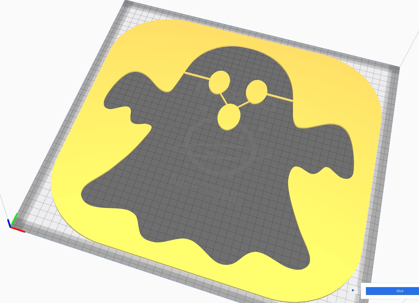 Spooky Ghost Stencil, Reusable DIY Craft Stencil, Digital Download, SVG ...