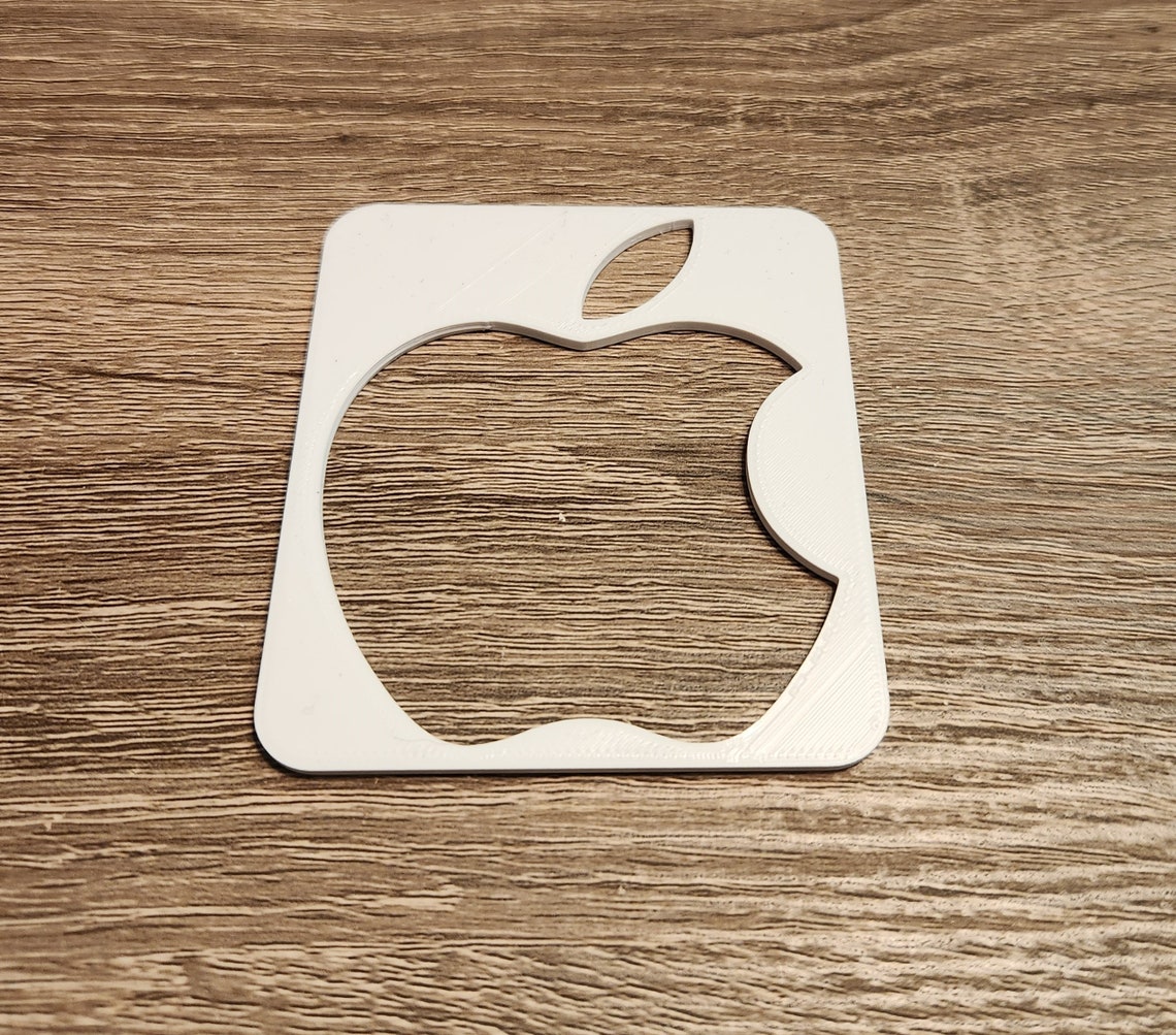 DIY Apple Logo Stencil Digital Download for 3D Printing, Laser Cutting ...