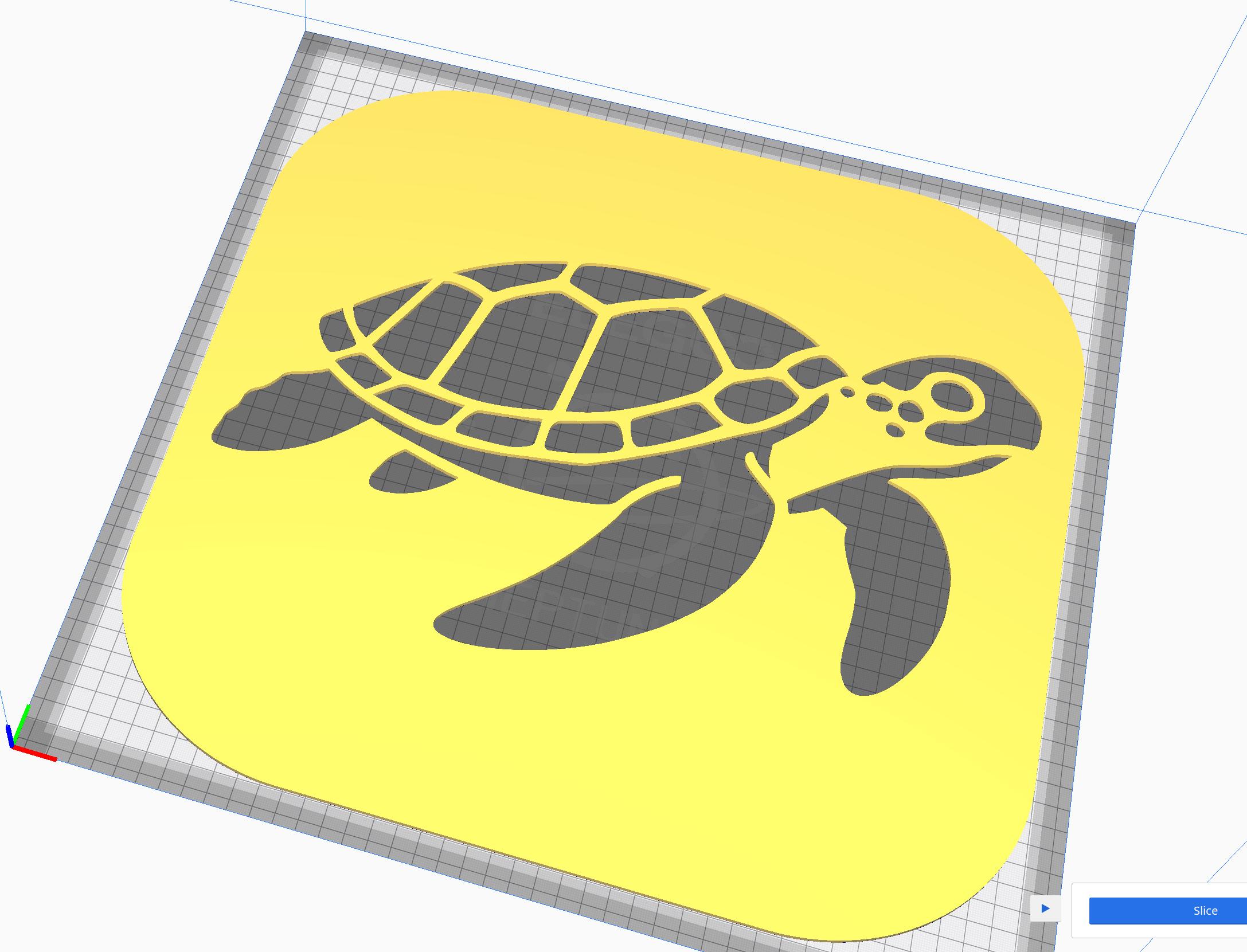 Sea Turtle Stencil, Digital Download, SVG, DXF, Stl, Png, Pdf Files - Etsy