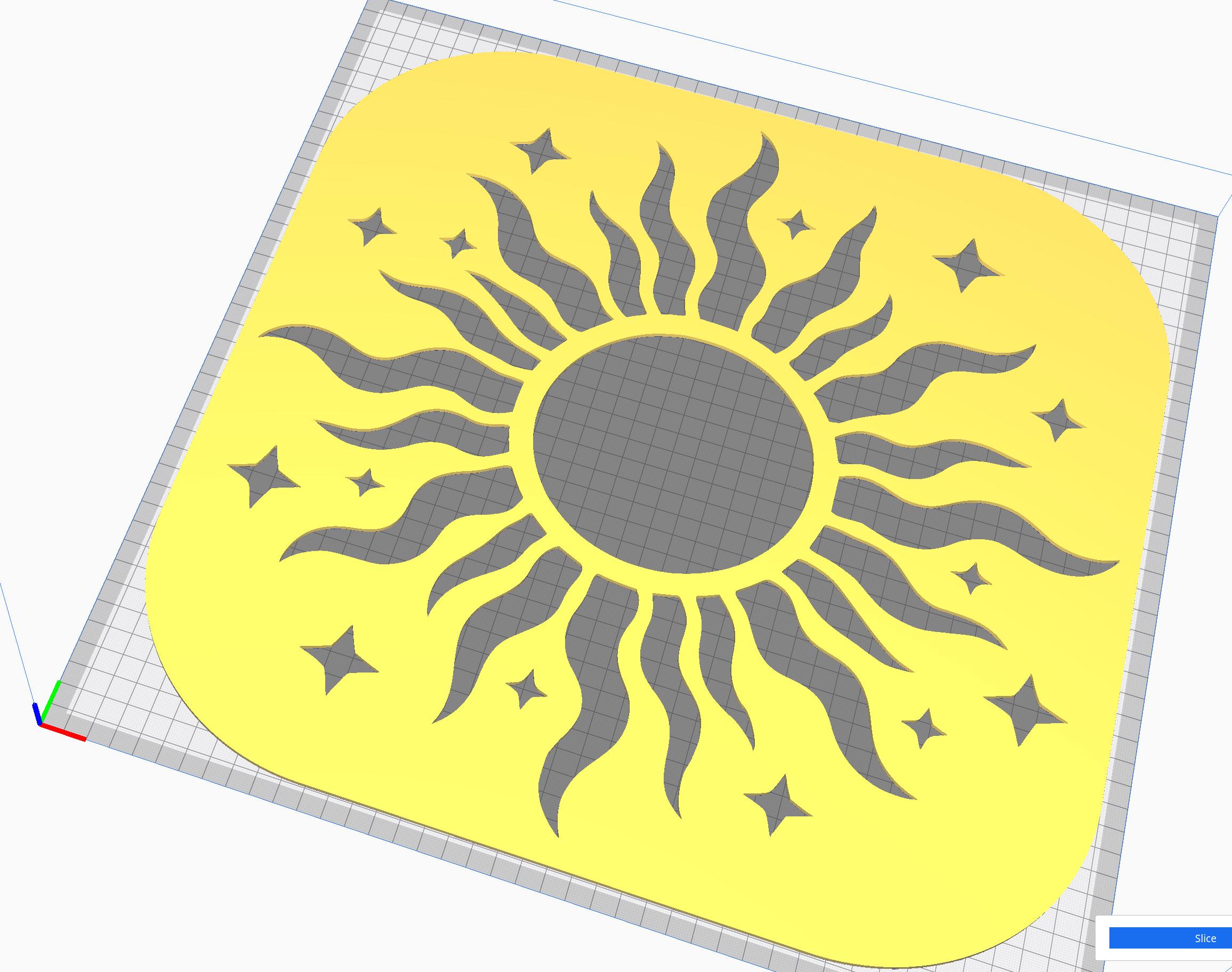 Celestial Sun Stars Stencil, Digital Download, SVG, DXF, Stl, Png, Pdf ...
