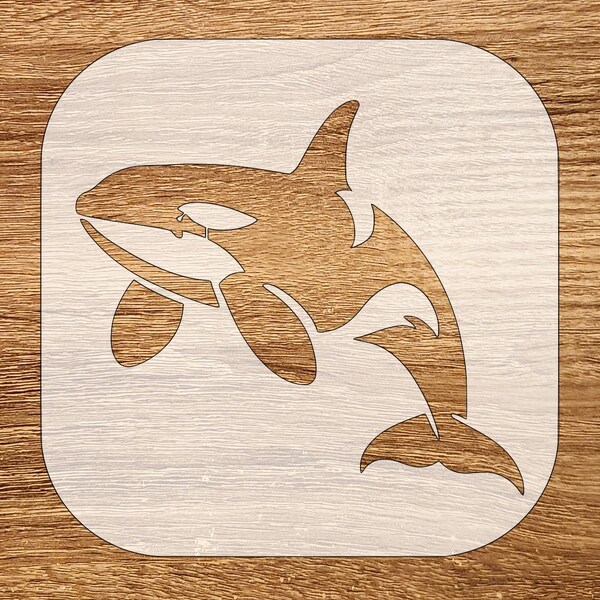 Whale Stencil - Etsy