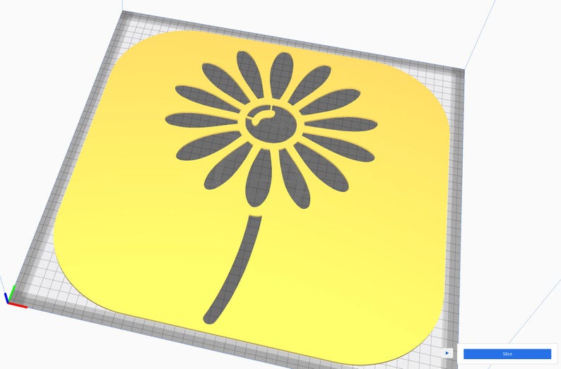 Daisy Stencil, Reusable DIY Craft Stencil, Digital Download, SVG, DXF ...