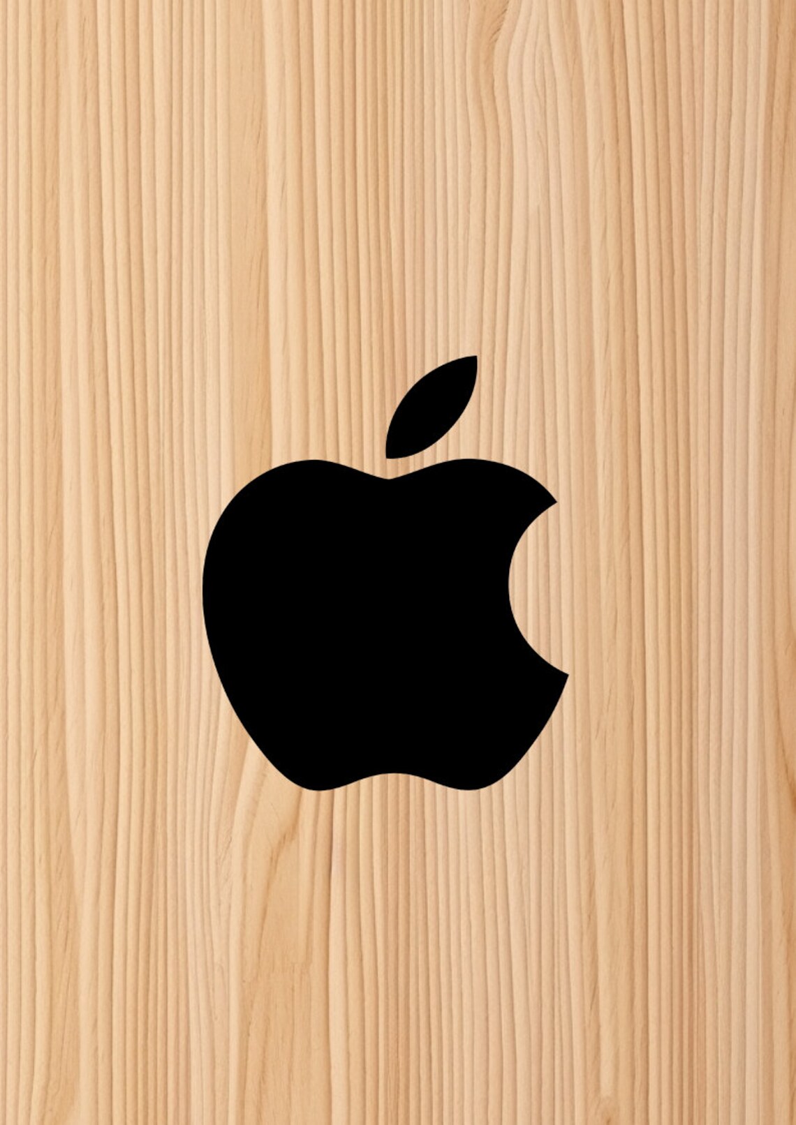 DIY Apple Logo Stencil Digital Download for 3D Printing, Laser Cutting ...