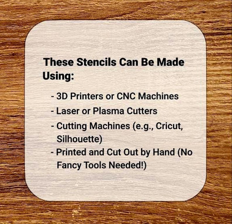 Sunrise Silhouette Stencil, Reusable DIY Craft Stencil, Digital ...