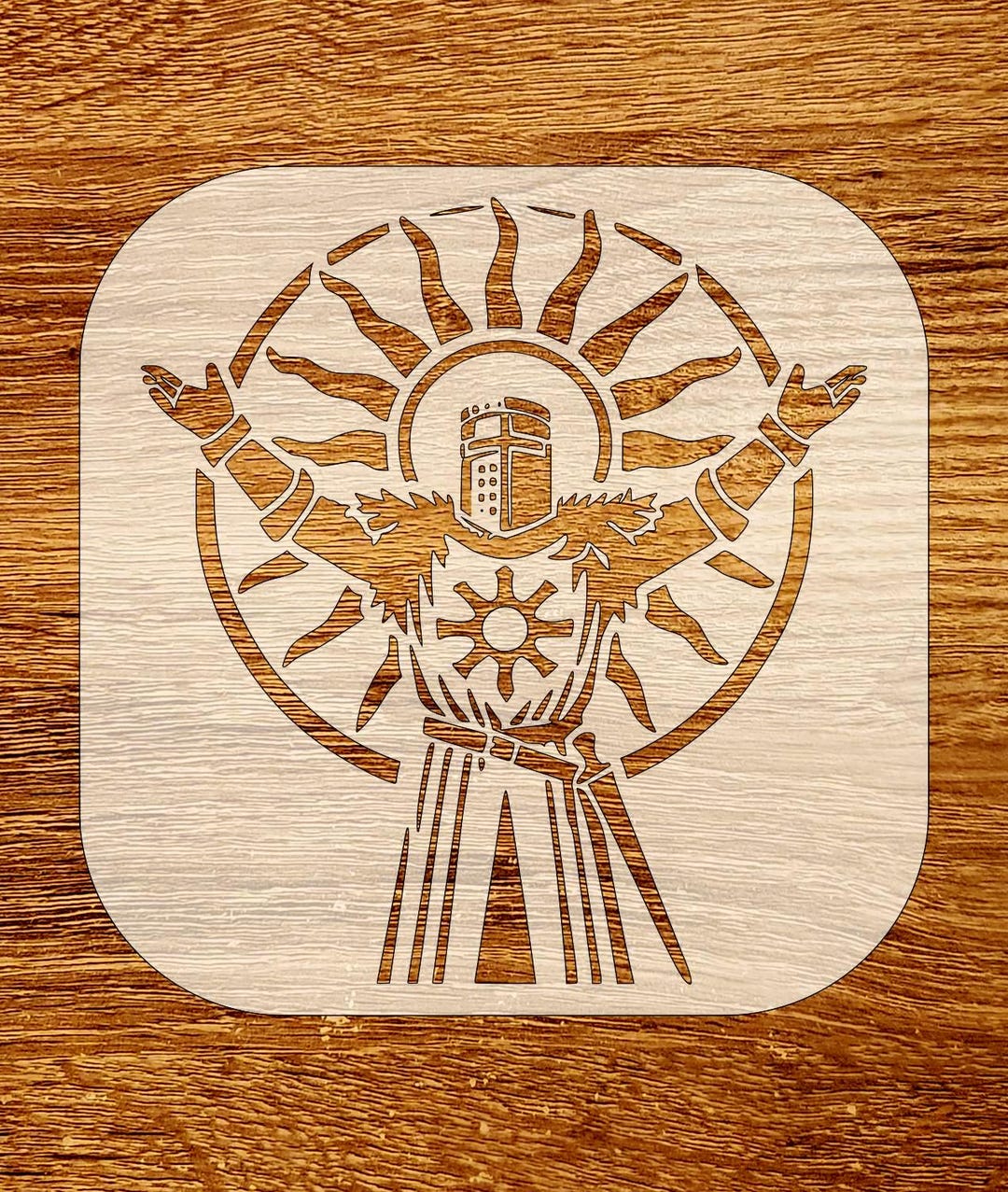 Praise the Sun Stencil, Digital Download, SVG, DXF, Stl, Png, Pdf Files ...