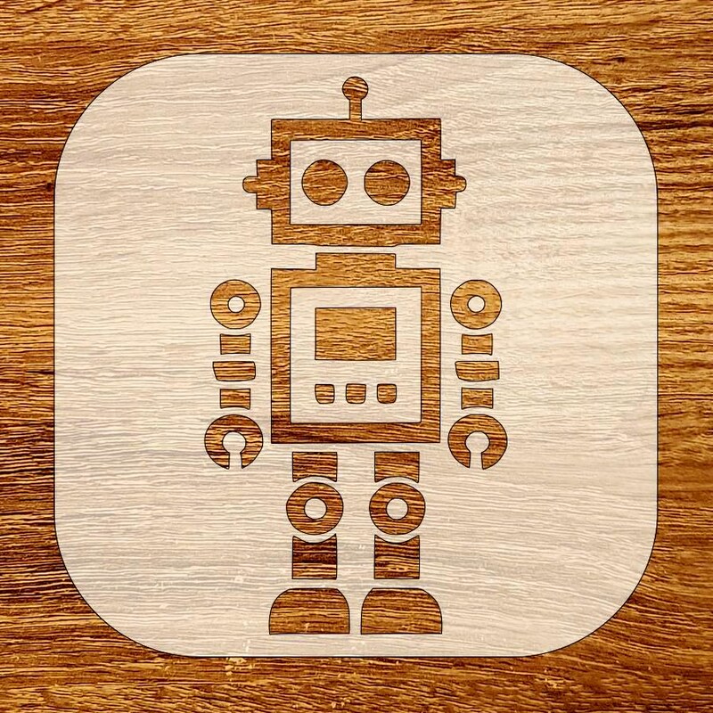 Robot Painting - Etsy
