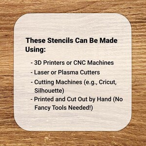 Sasquatch Stencil, Reusable DIY Craft Stencil, Digital Download, STL ...