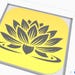 Lotus Flower Stencil, Reusable DIY Craft Stencil, Digital Download, STL ...