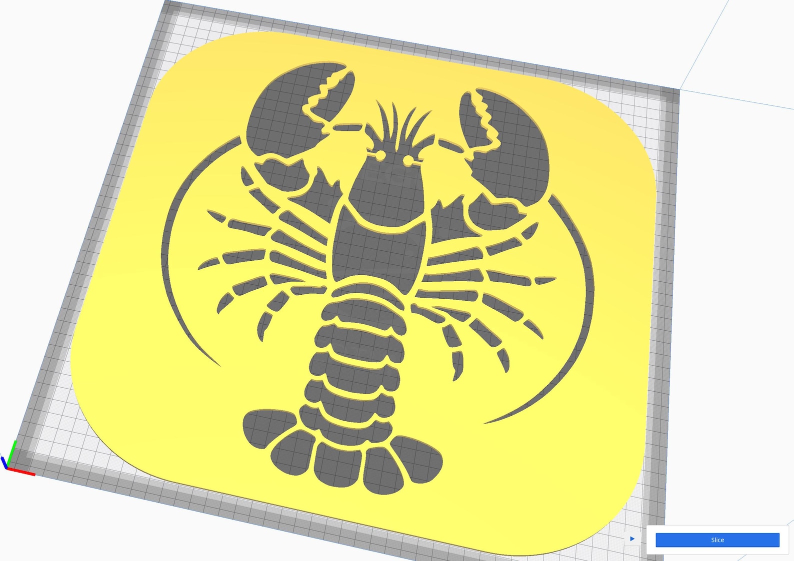 Lobster Stencil, Reusable DIY Craft Stencil, Digital Download, SVG, DXF ...