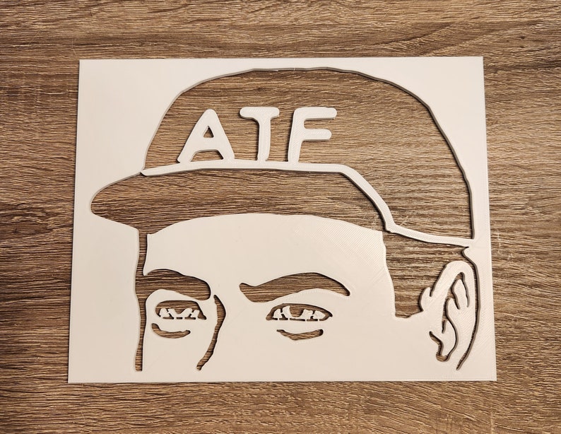 Plantilla ATF Guy, meme ATF, plantilla artesanal diy reutilizable ...